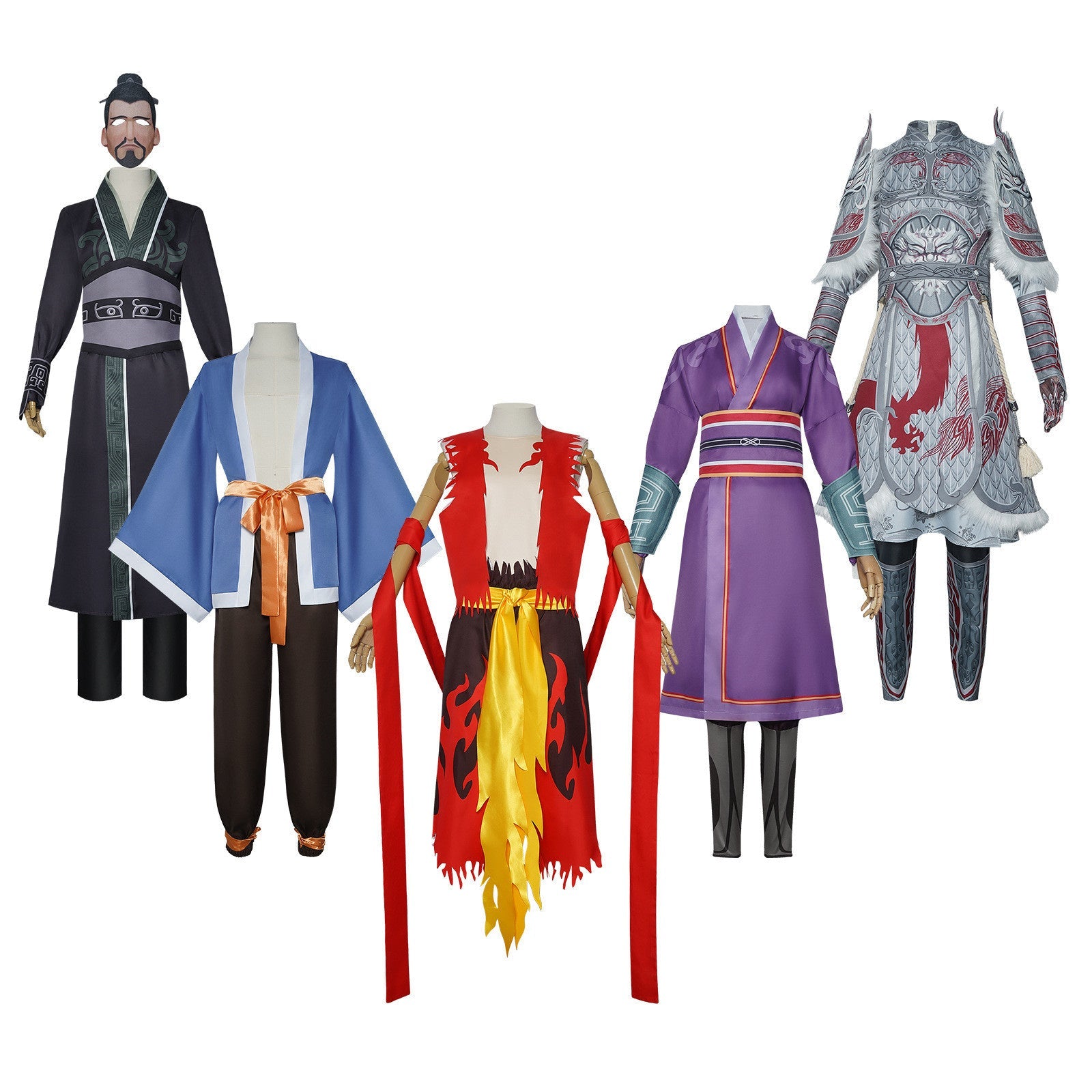 Ne Zha Cosplay Costume shoes props-AwwwCos Online