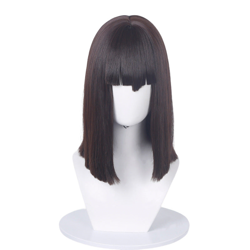Adult Girls Roco Kingdom: World Louis Cosplay Wig Thick Bangs Straight