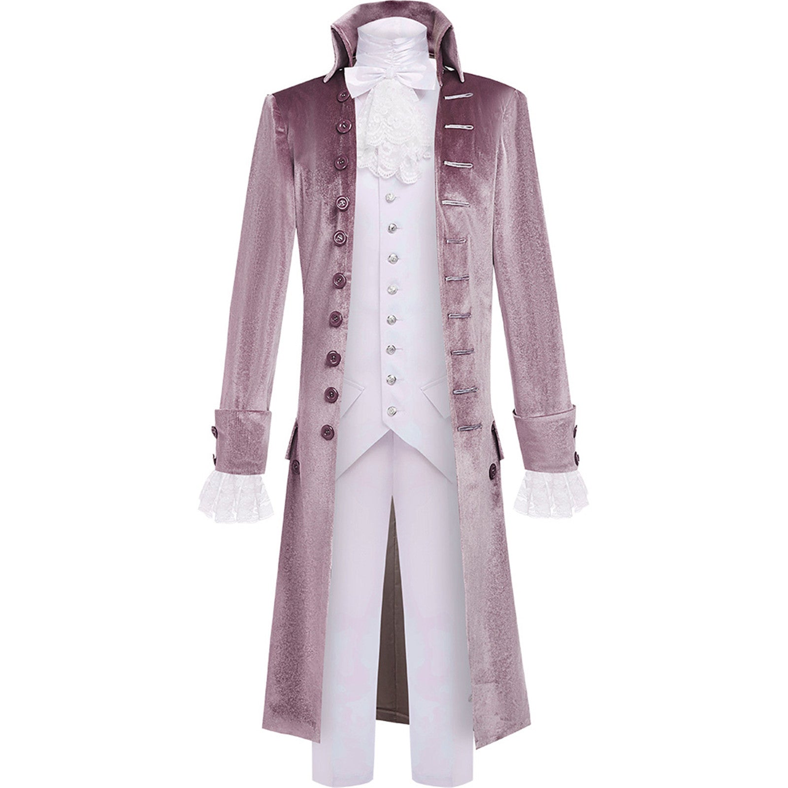 AwwwCos Hamilton Alexander Hamilton Costume – Light Purple Uniform