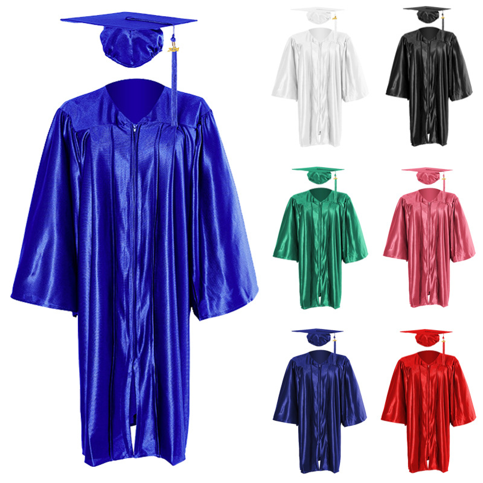 American University Bachelor's Graduation Degree Clothing Robe Cap