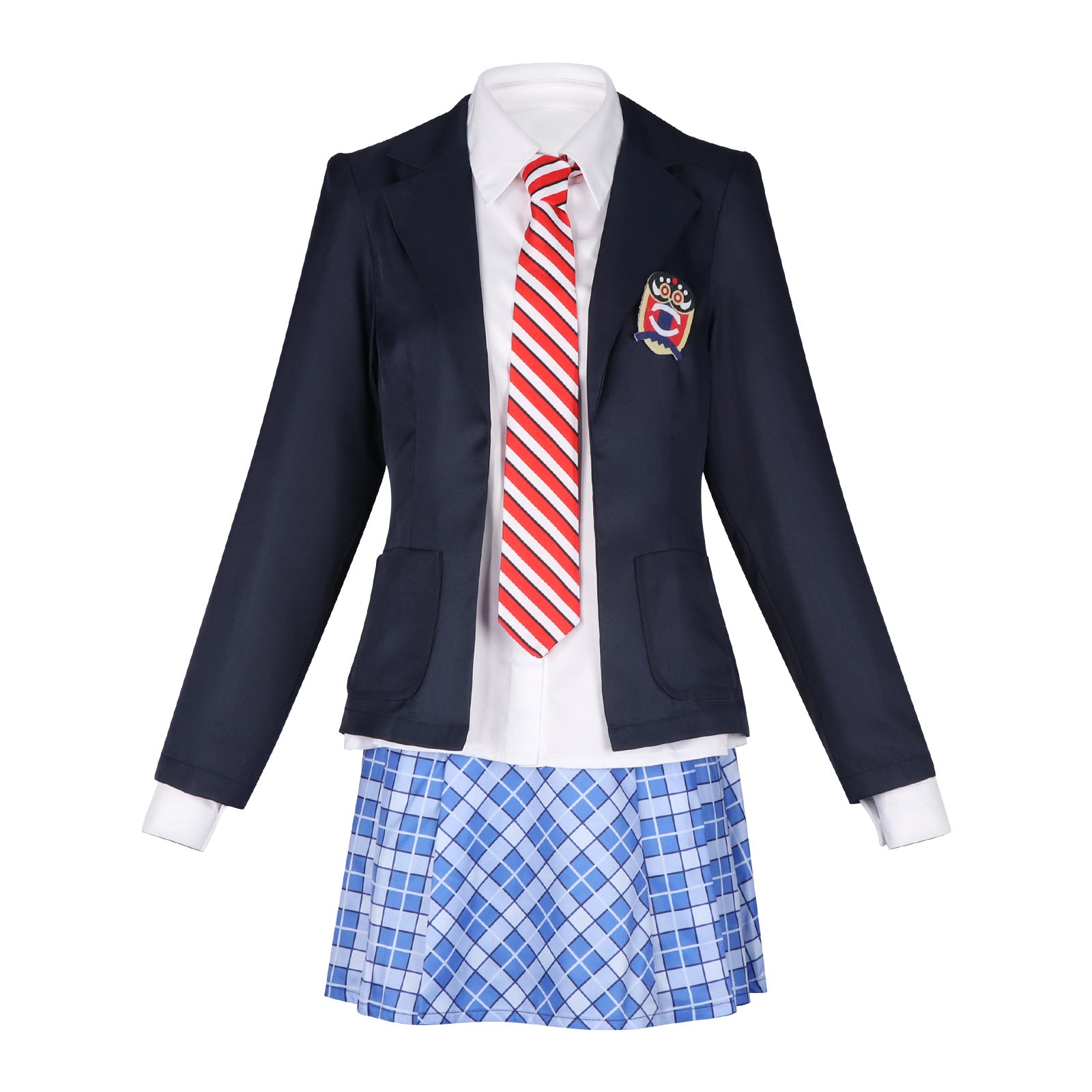 Anime BanG Dream Chu2 Cosplay Costume JK Uniform Skirt