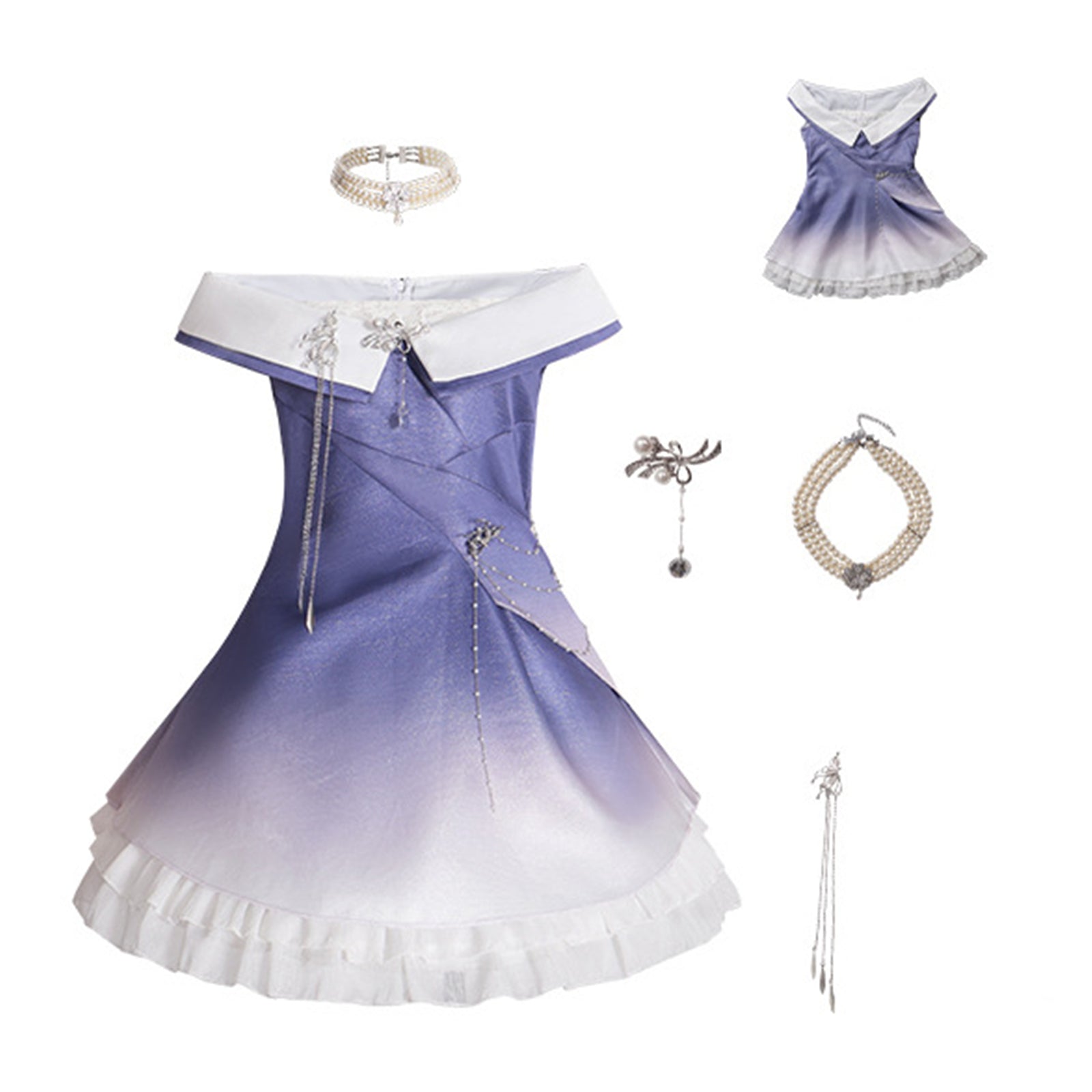 Anime Love and Deepspace Galactic Drift Cosplay Costume