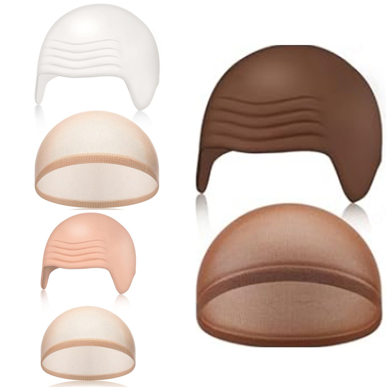 Bald Caps Cosplay Accessory Latex Makeup Mask Party Decorations Suppli