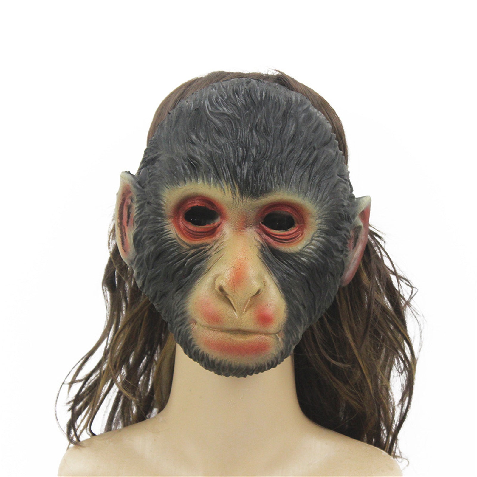 AwwwCos Game Black Myth Wukong PU Cosplay Mask Halloween Monkey Mask