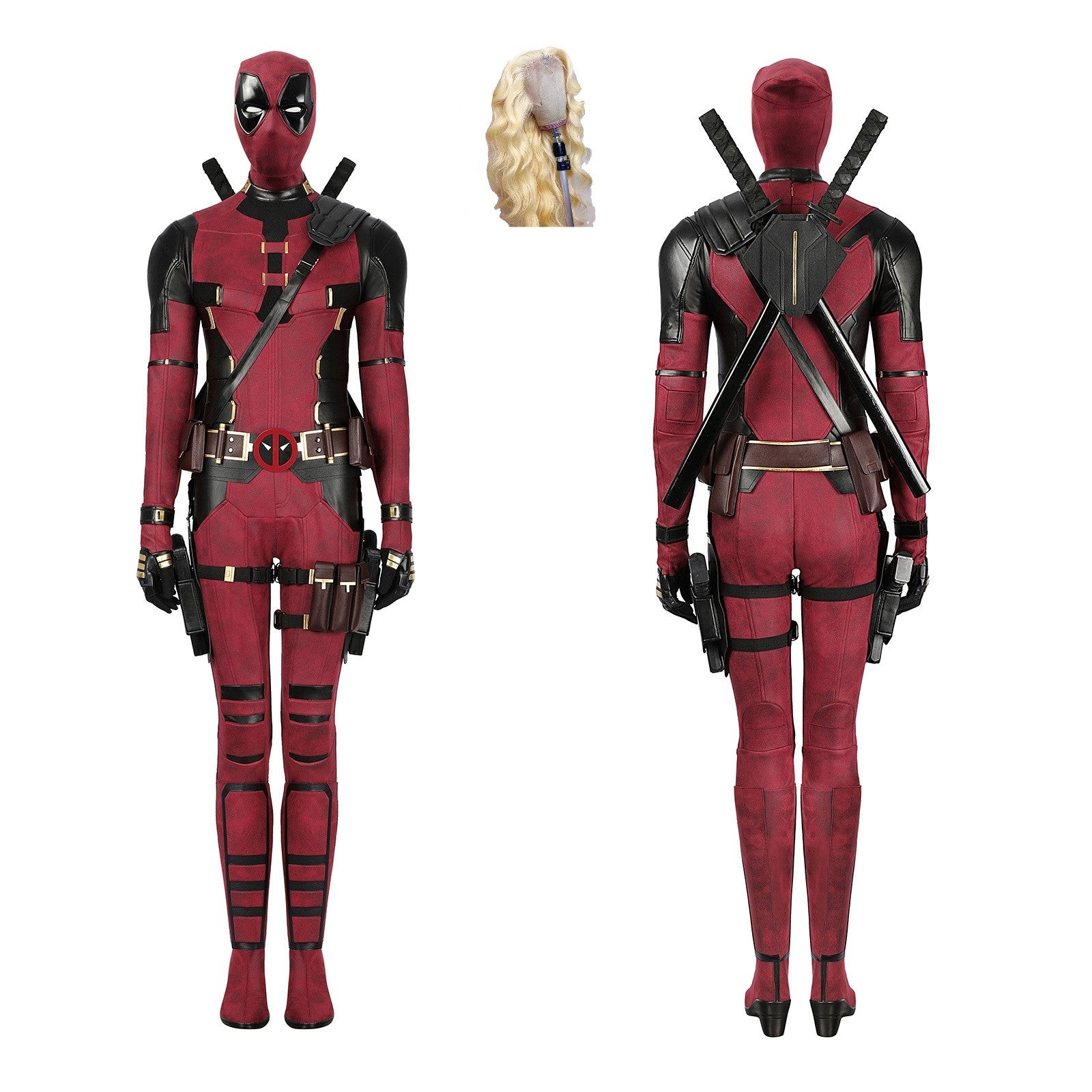 Deadpool3 Women Wade Winston Wilson Cosplay Costume