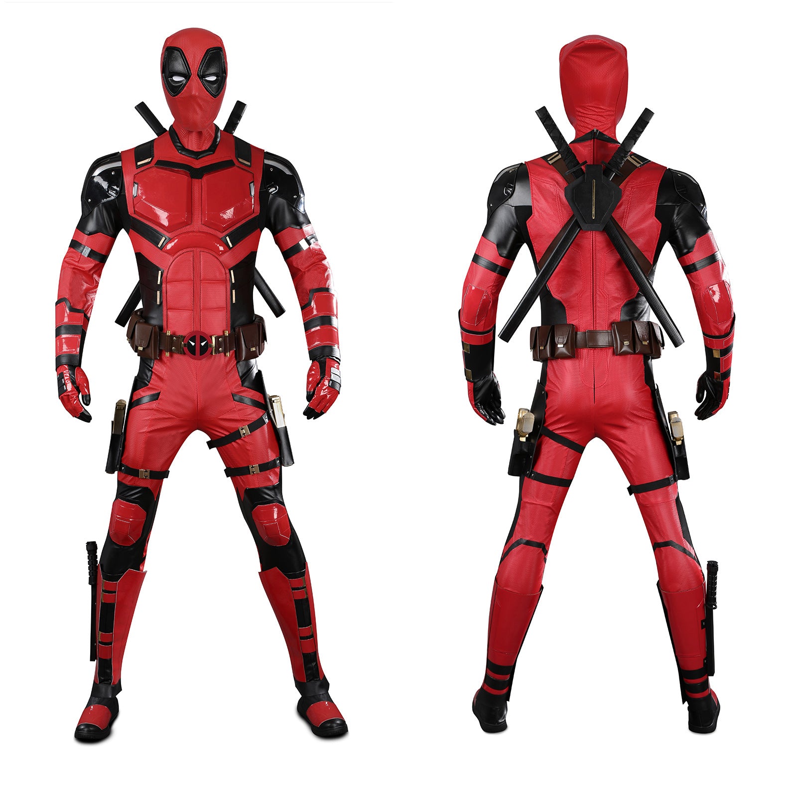 Deadpool & Wolverine Wade Winston Wilson Jumpsui Warrior Uniform