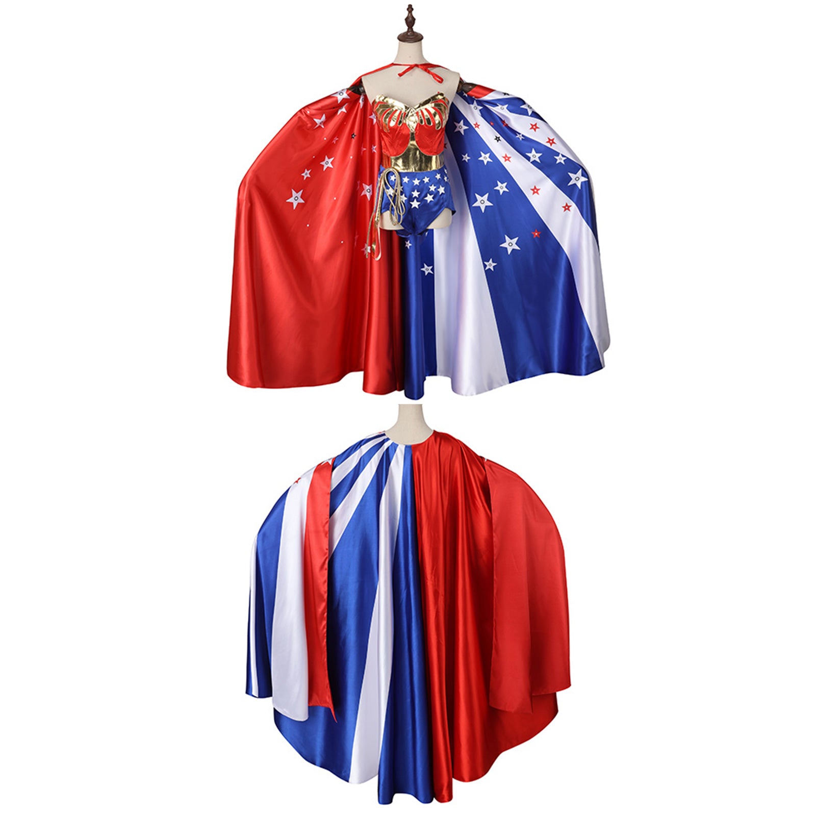 Drama Version Wonder Woman Cosplay Diana Prince Costume Cloak- AwwwCos