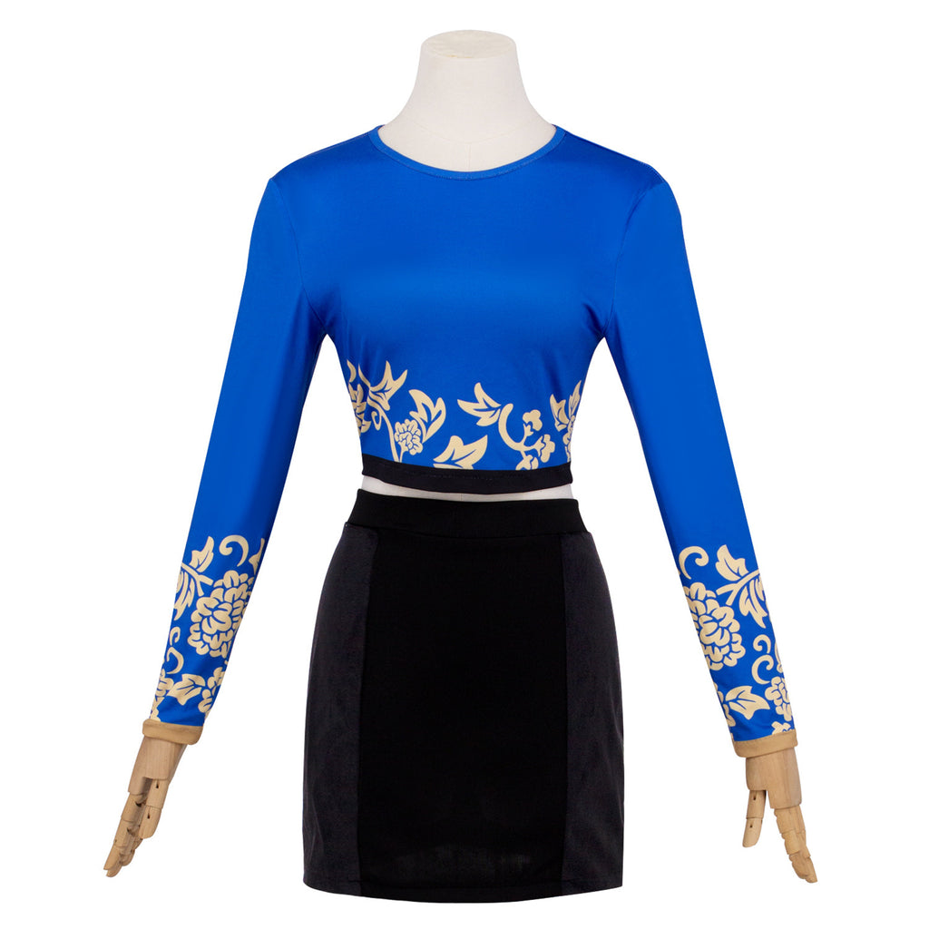 Female Anime K-Pop: Demon Hunters Zoe Cosplay Costume Fashion Outfits