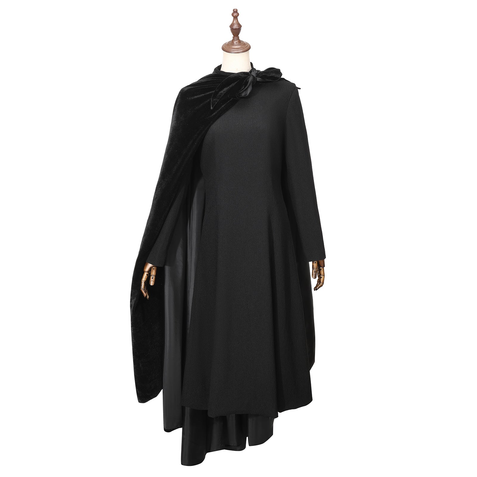 Female Film Wicked Elphaba Cosplay Costume Dress Cloak Witch Hat