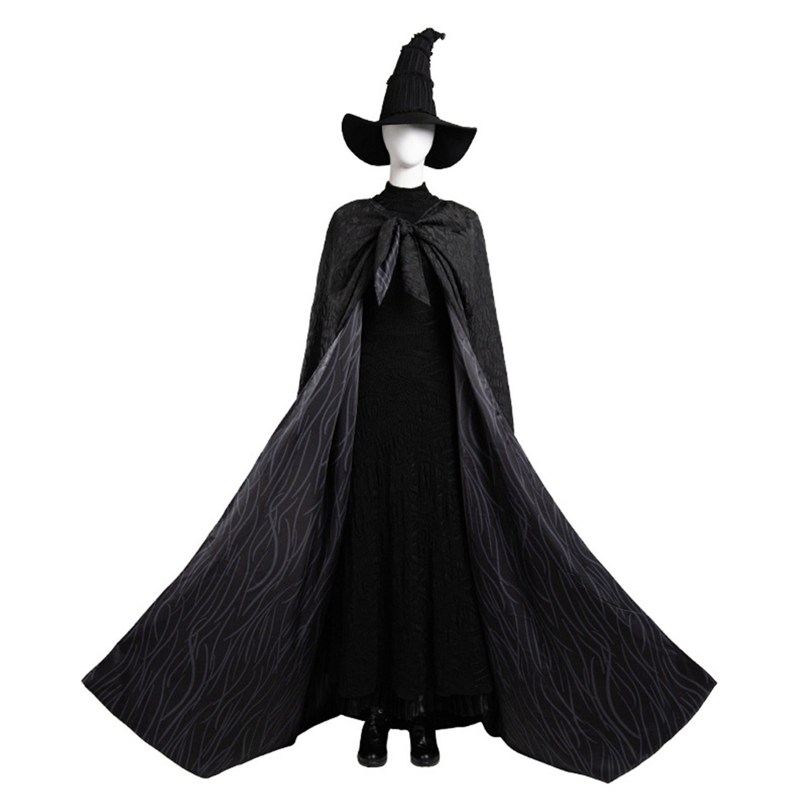 Film Wicked Elphaba Cosplay Witch Costume Dress Cloak Hat