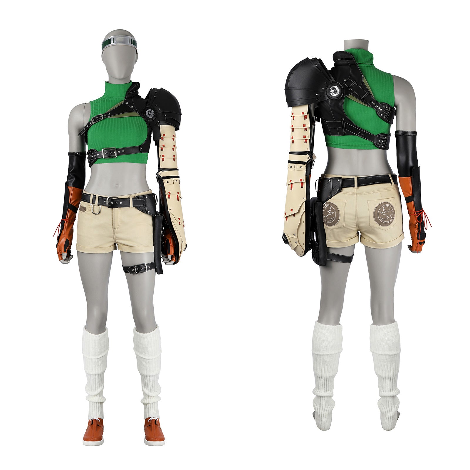 Final Fantasy VII Rebirth Yuffie Kisaragi Cosplay Costume FF7 Female C