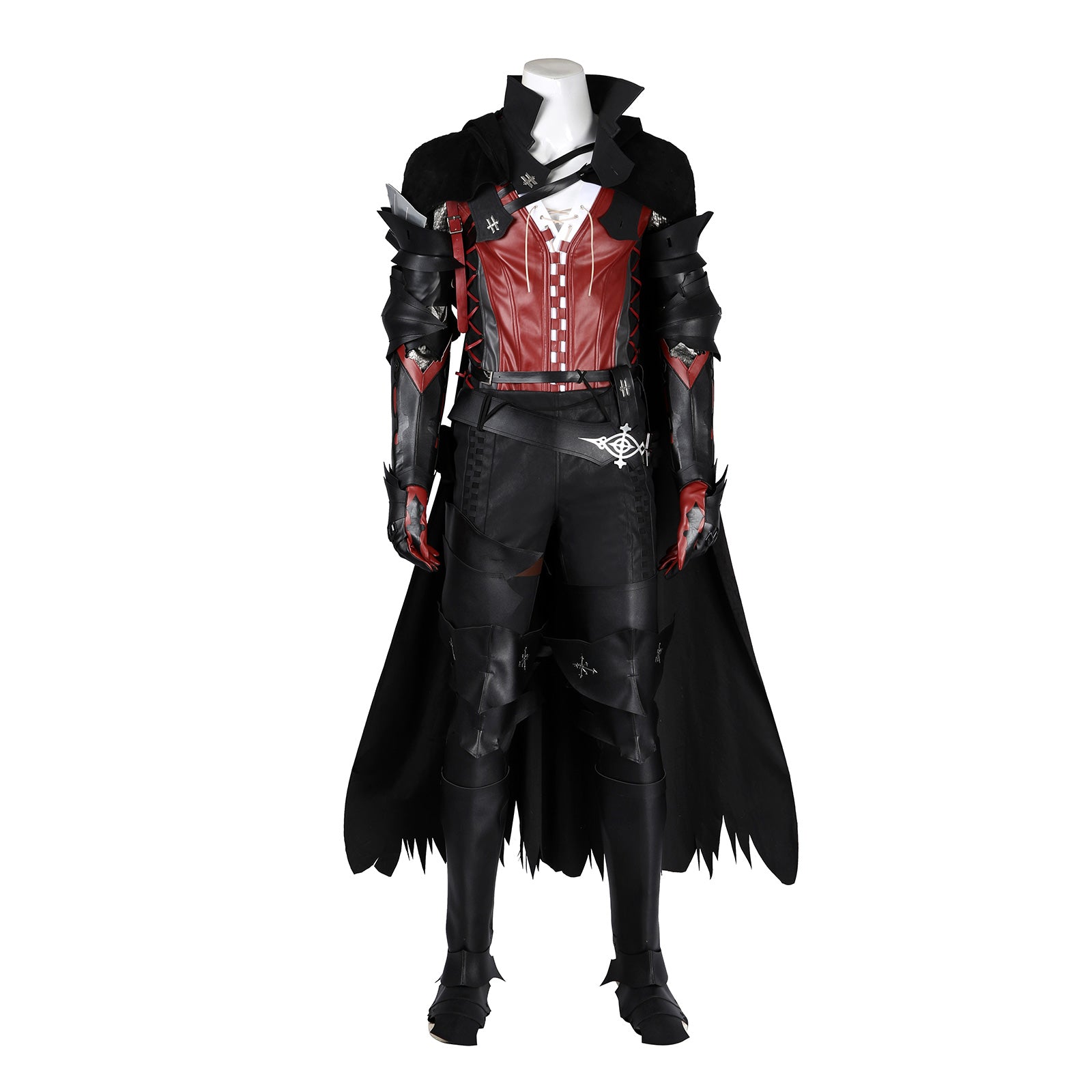 Final Fantasy XVI Clive Rosfield Cosplay Costume Black Men Cape