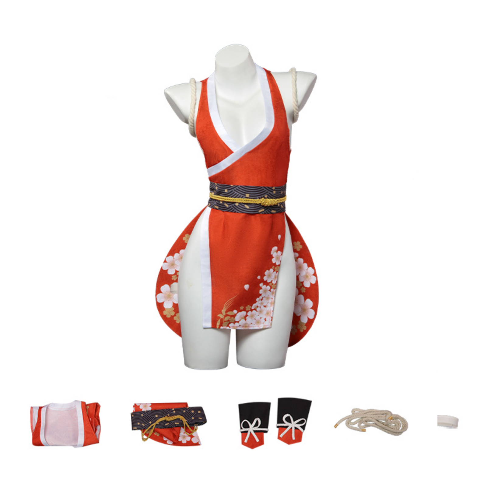 Game Mortal Kombat Mai Shiranui Cosplay Costume