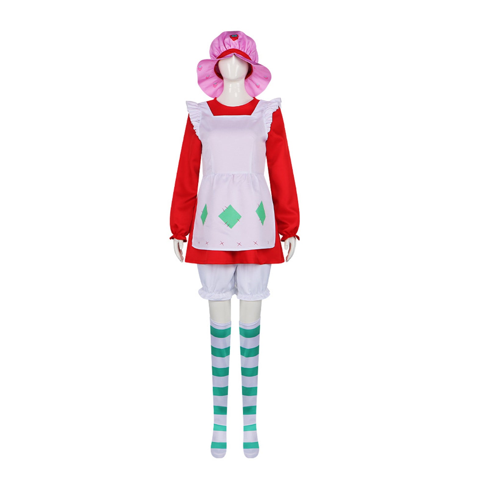 Game Strawberry Shortcake Minty Cosplay Costume Maid Uniform