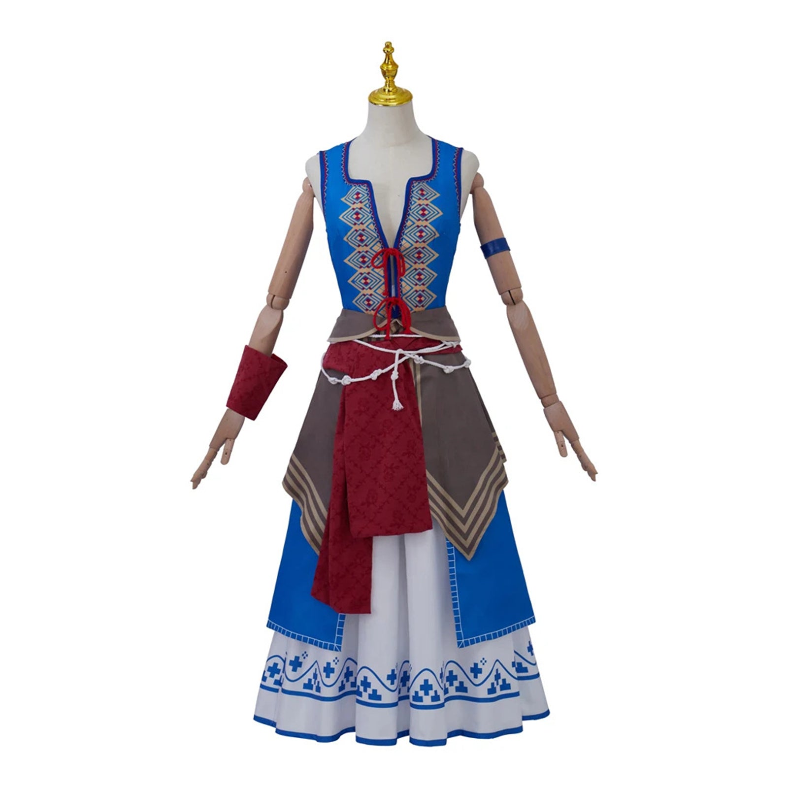 Game The Witcher 3 Wild Hunt Keira Cosplay Costume Women Dress