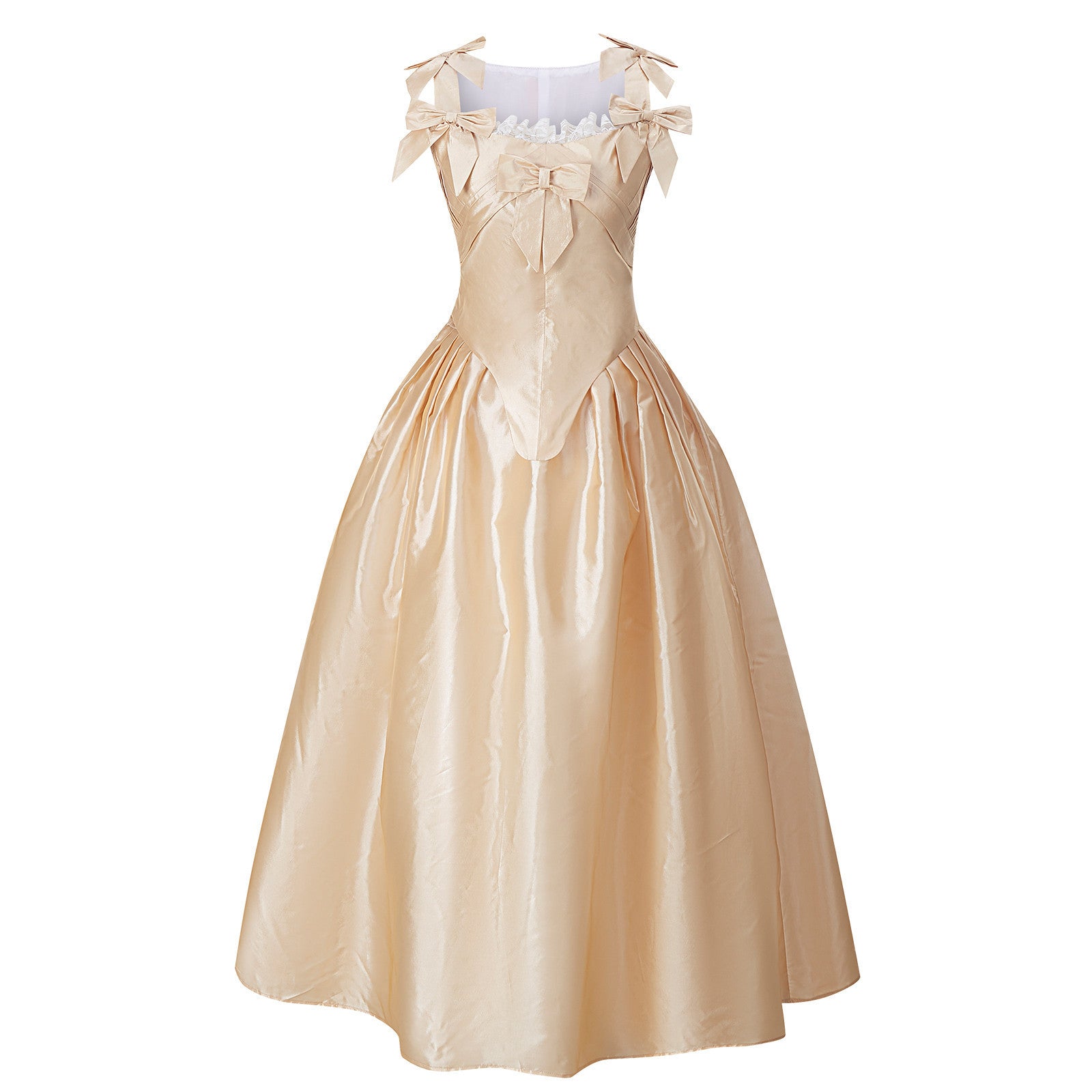 Hamilton Victorian Gown Maiden Dress Medieval Cosplay Costume -AwwwCos