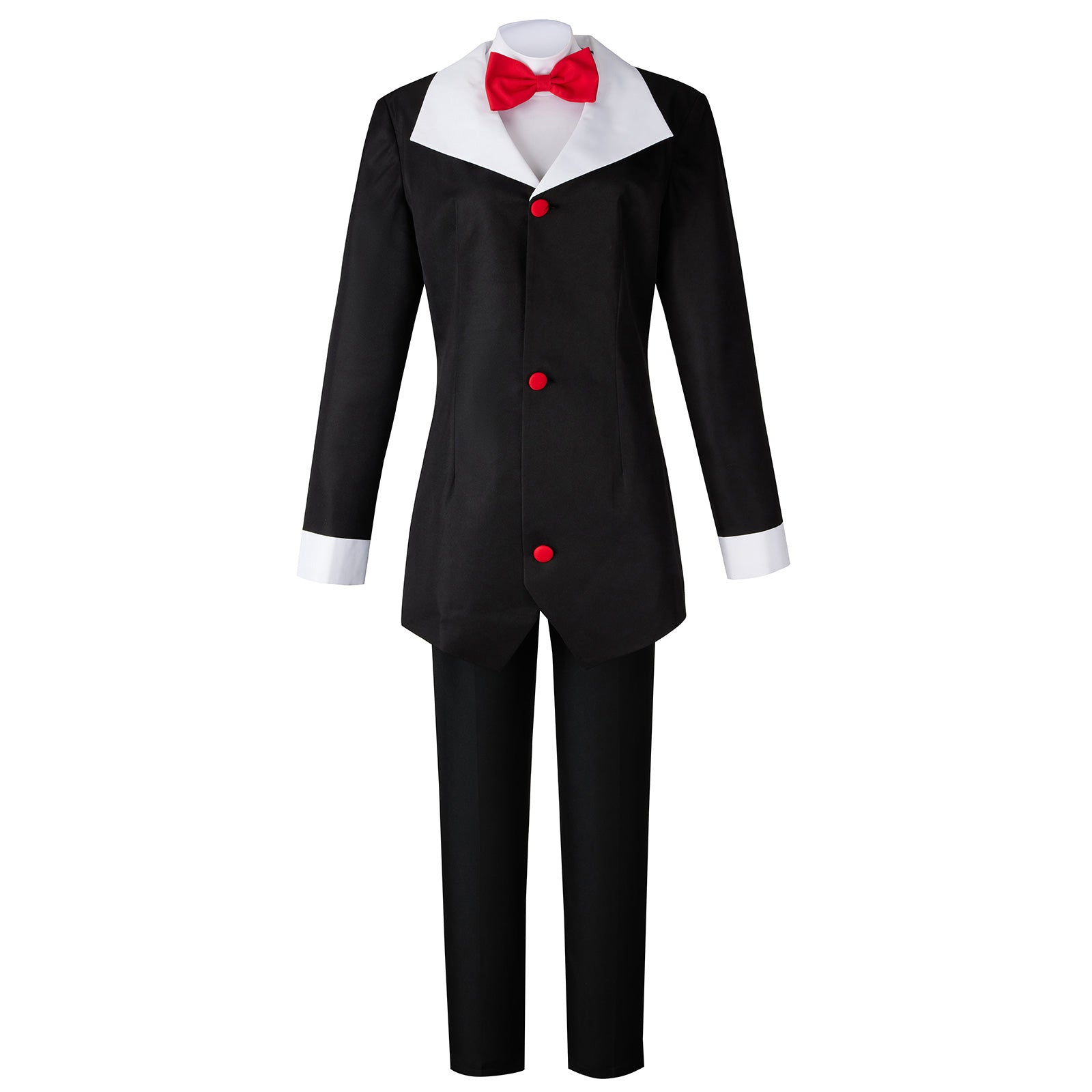 AwwwCos Hazbin Hotel Husk Cosplay Costume Suit Shirt Coat Jacket Pants