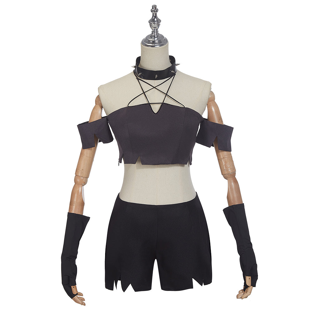 Anime Helluva Boss Loona Cosplay Costume Tops Shorts Cosplay Outfits