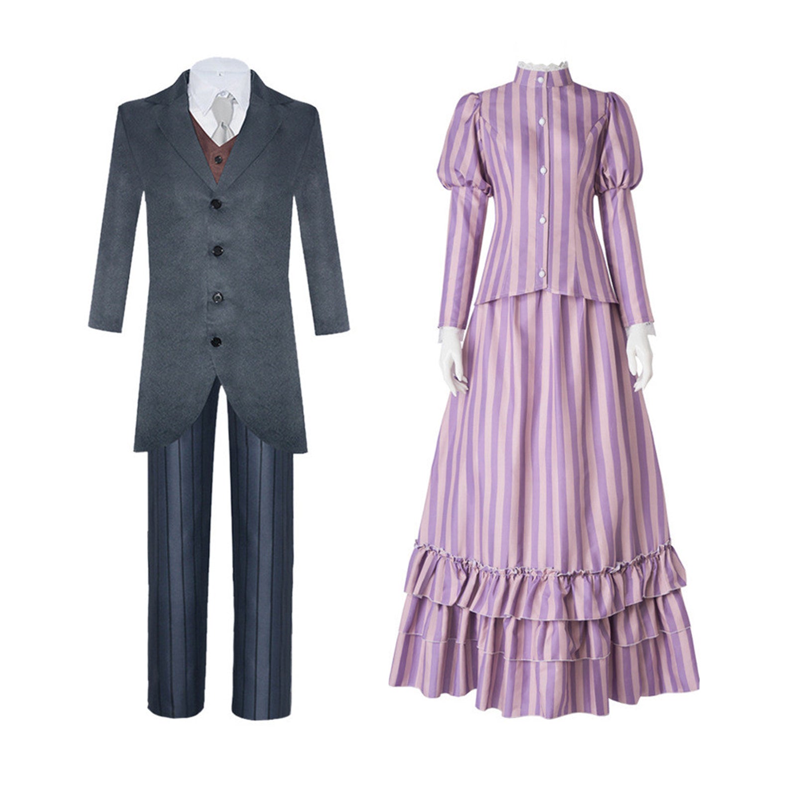 Movie Tim Burton's Corpse Bride Emelie Victor Cosplay Costume