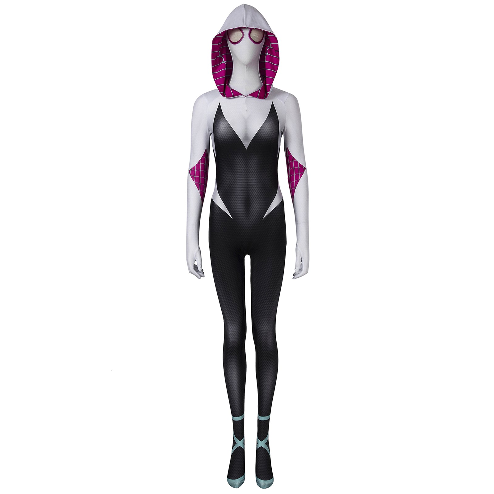 Spider Gwen Stacy Cosplay Women Jumspsuit
