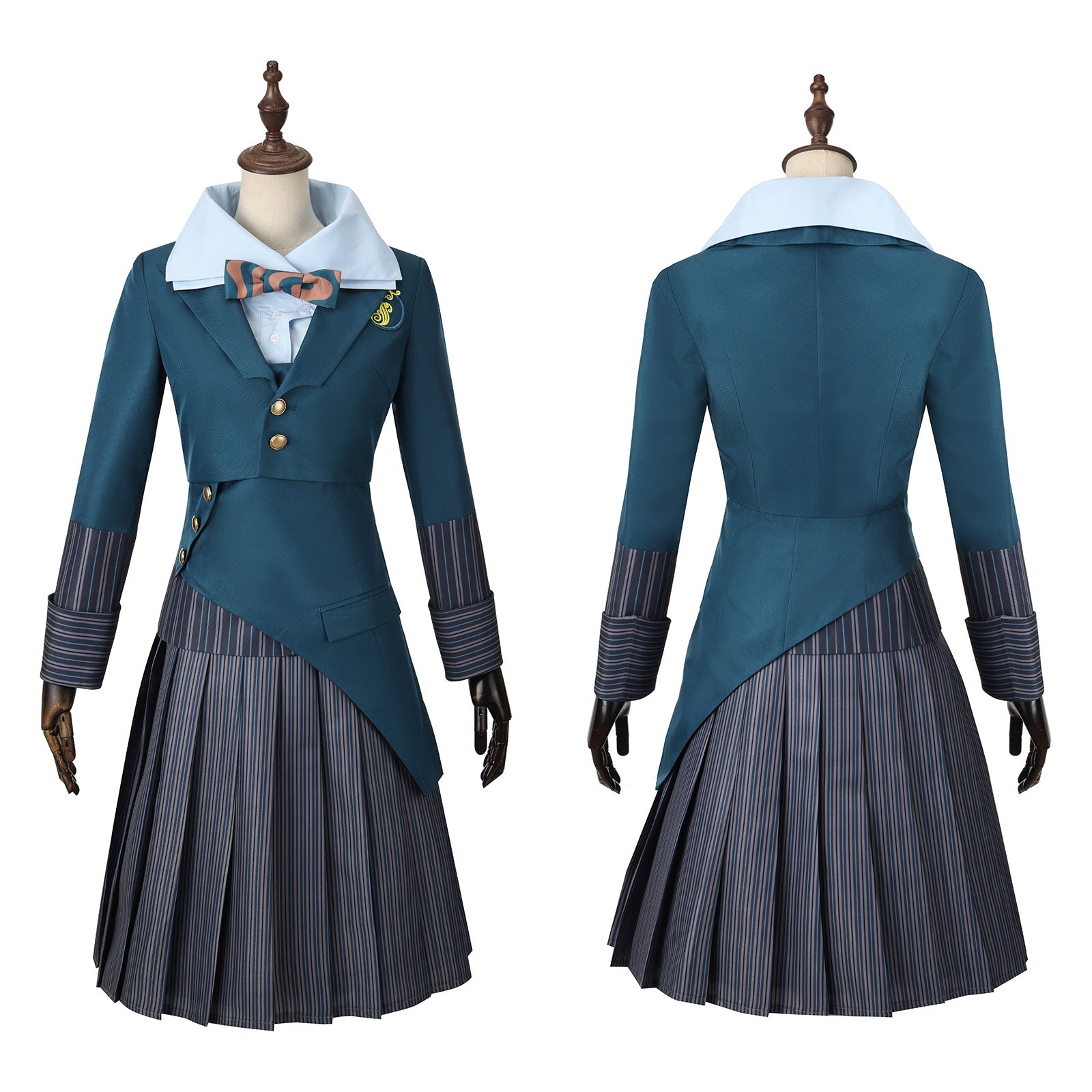 Wicked Glynda Elphaba School Uniform Cosplay Costume JK Uniform