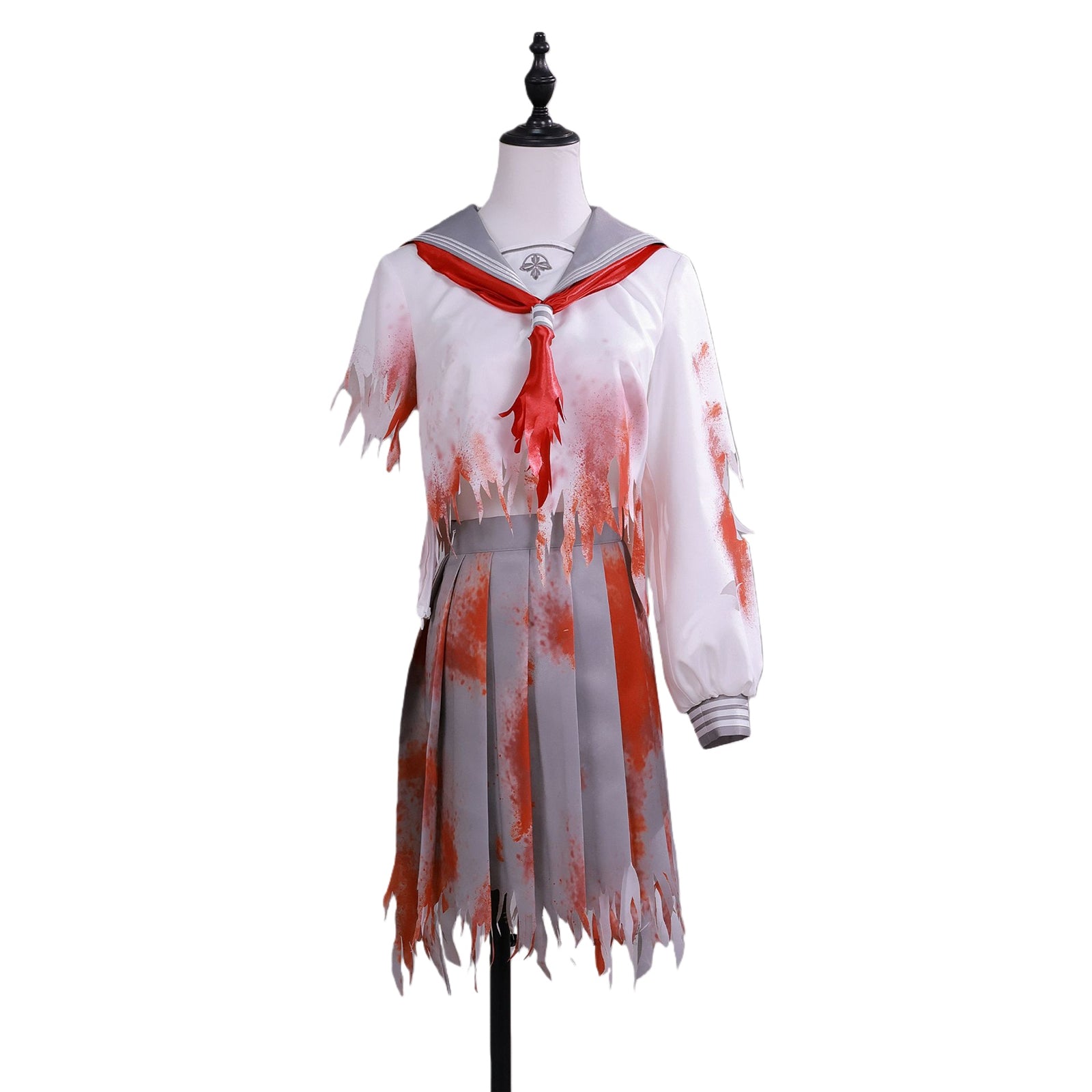 Women Silent Hill Shimizu Hinako Cosplay Costume Embroidery Bloodstain
