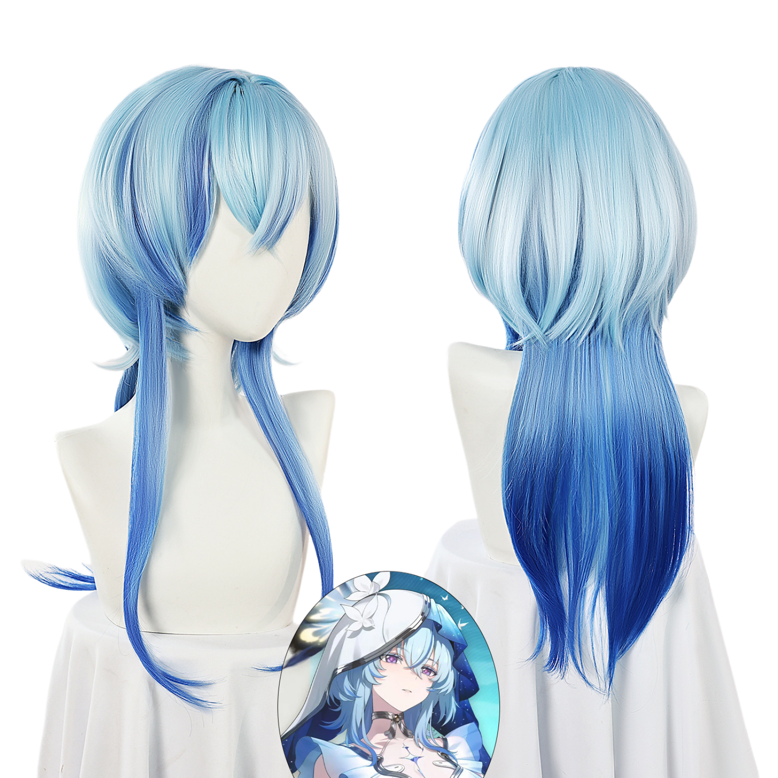 Wuthering Waves The Shorekeeper Cosplay Wig